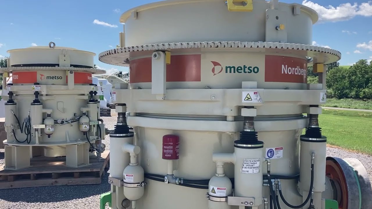 Metso Stationary Cone Crusher HP300